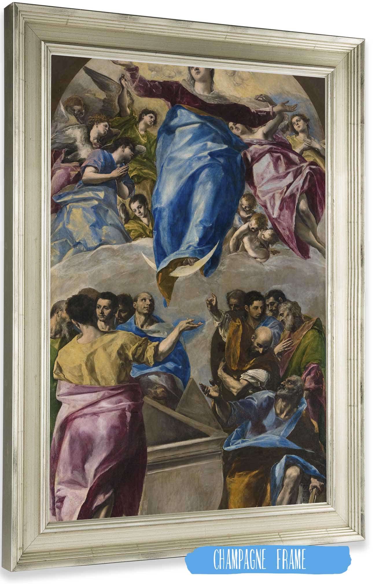 The Assumption Of The Virgin by El Greco Print from Truly Art