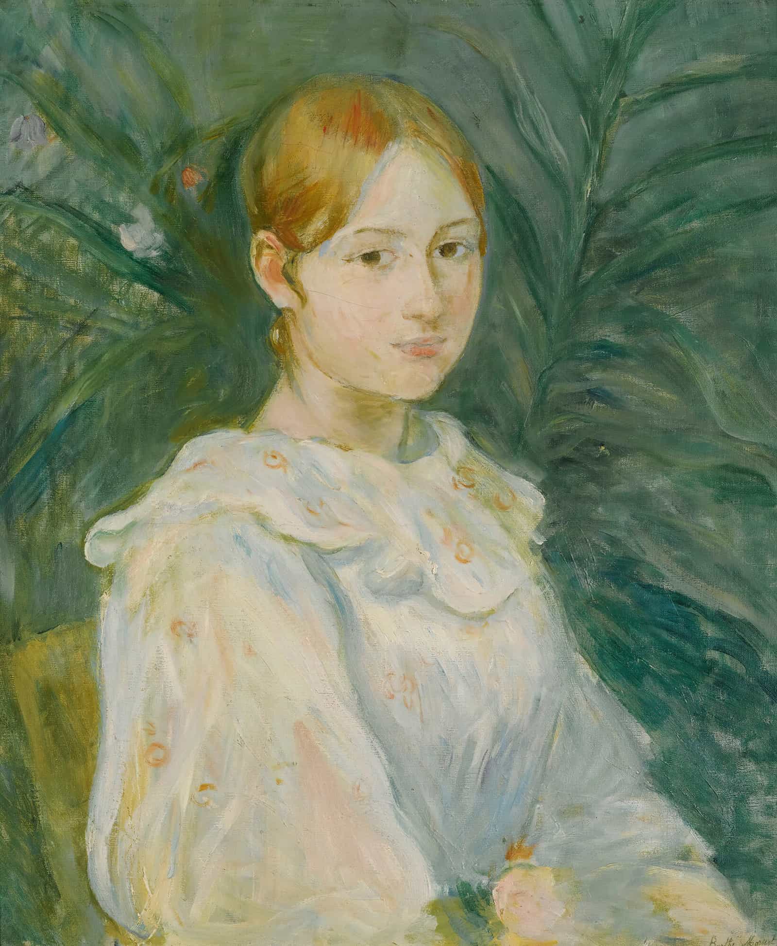 Alice Gamby En Buste by Berthe Morisot Print from Truly Art