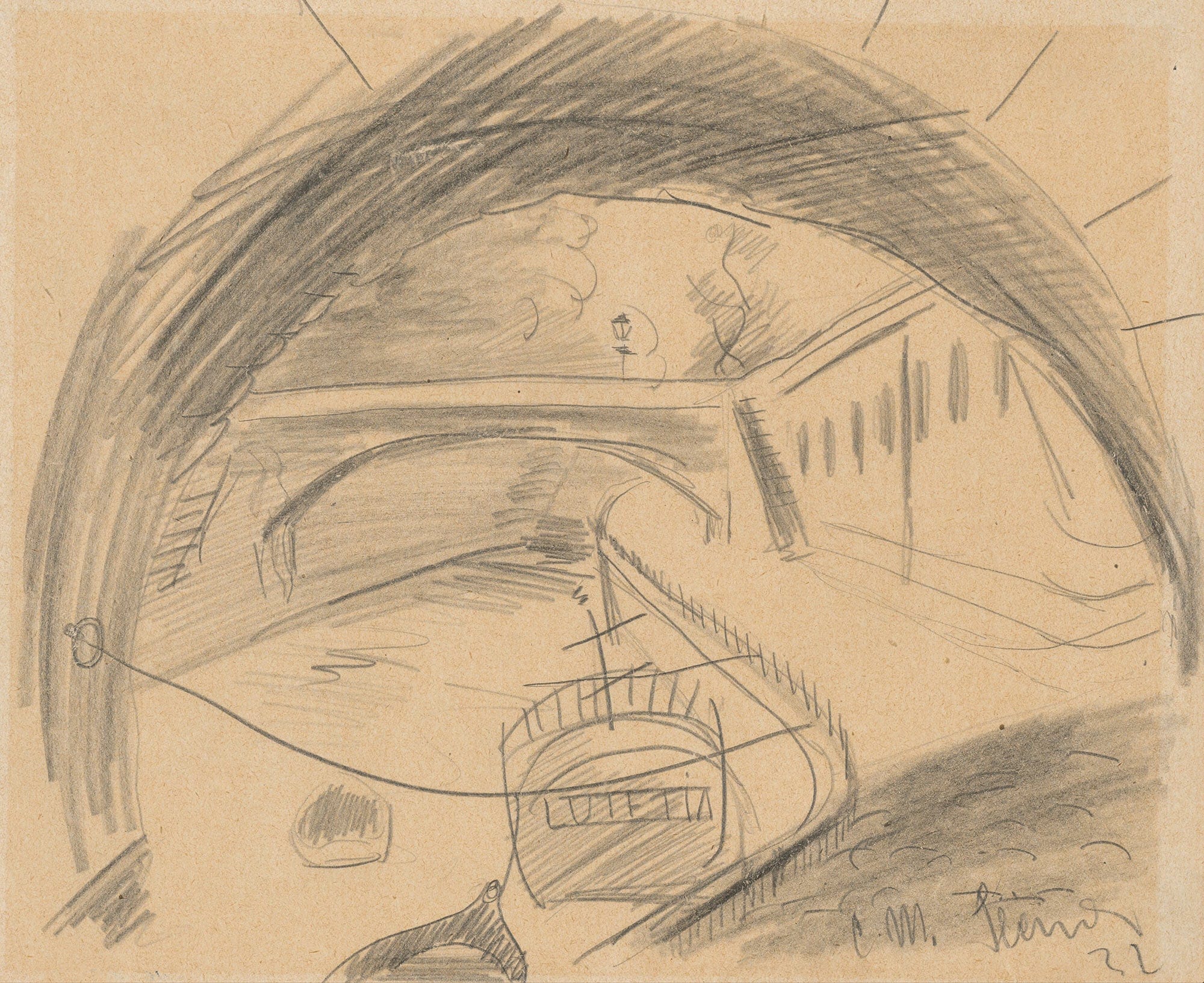 Bridge by Cyprian Majernik Print from Truly Art