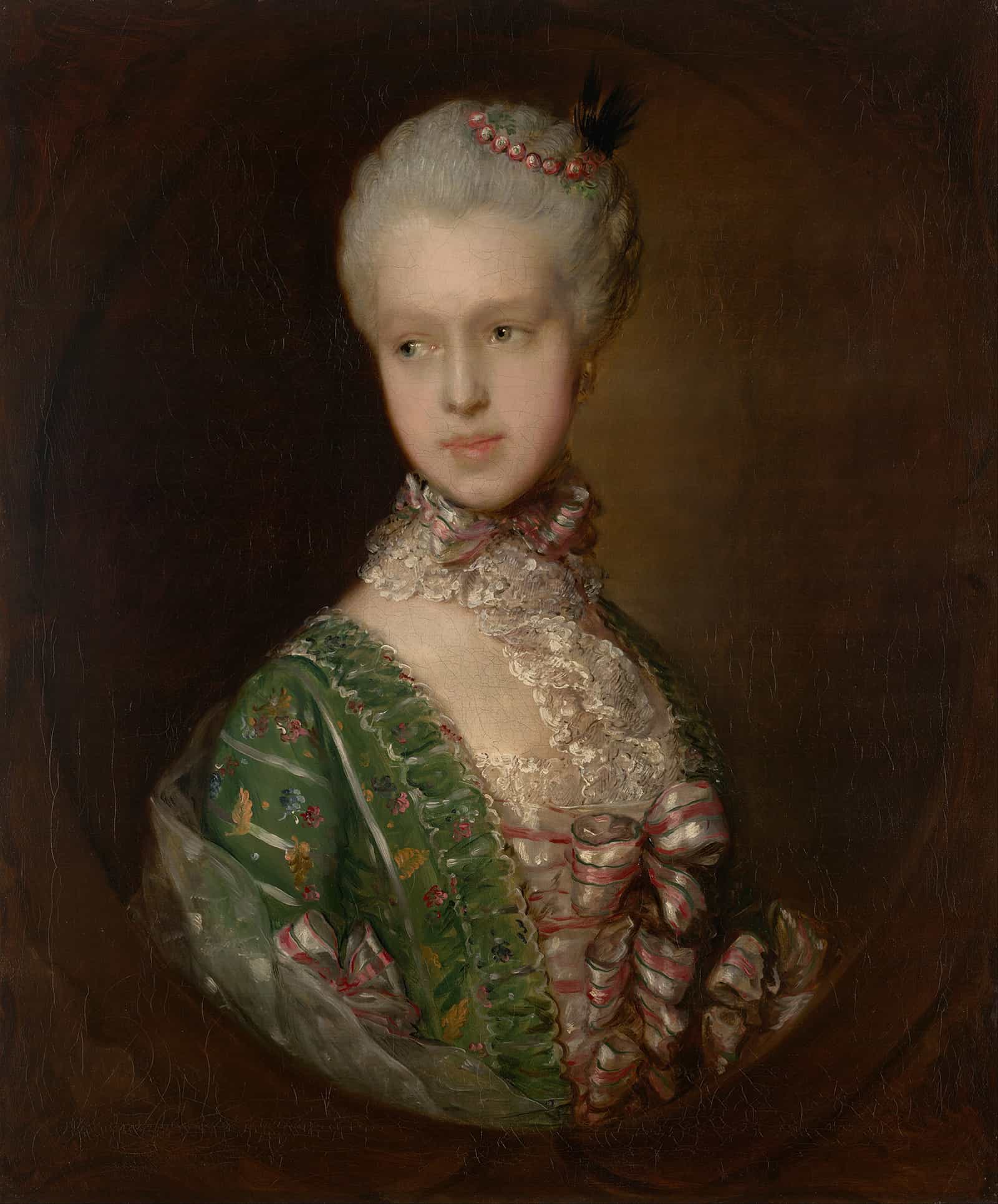 Elizabeth Wrottesley Later Duchess Of Grafton by Thomas Gainsborough ...