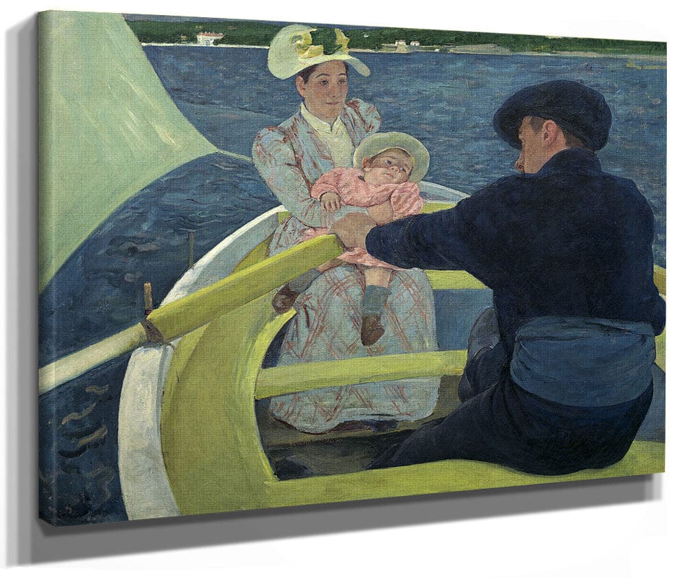 The Boating Party By Mary Cassatt Print, Canvas Art, Framed Print ...