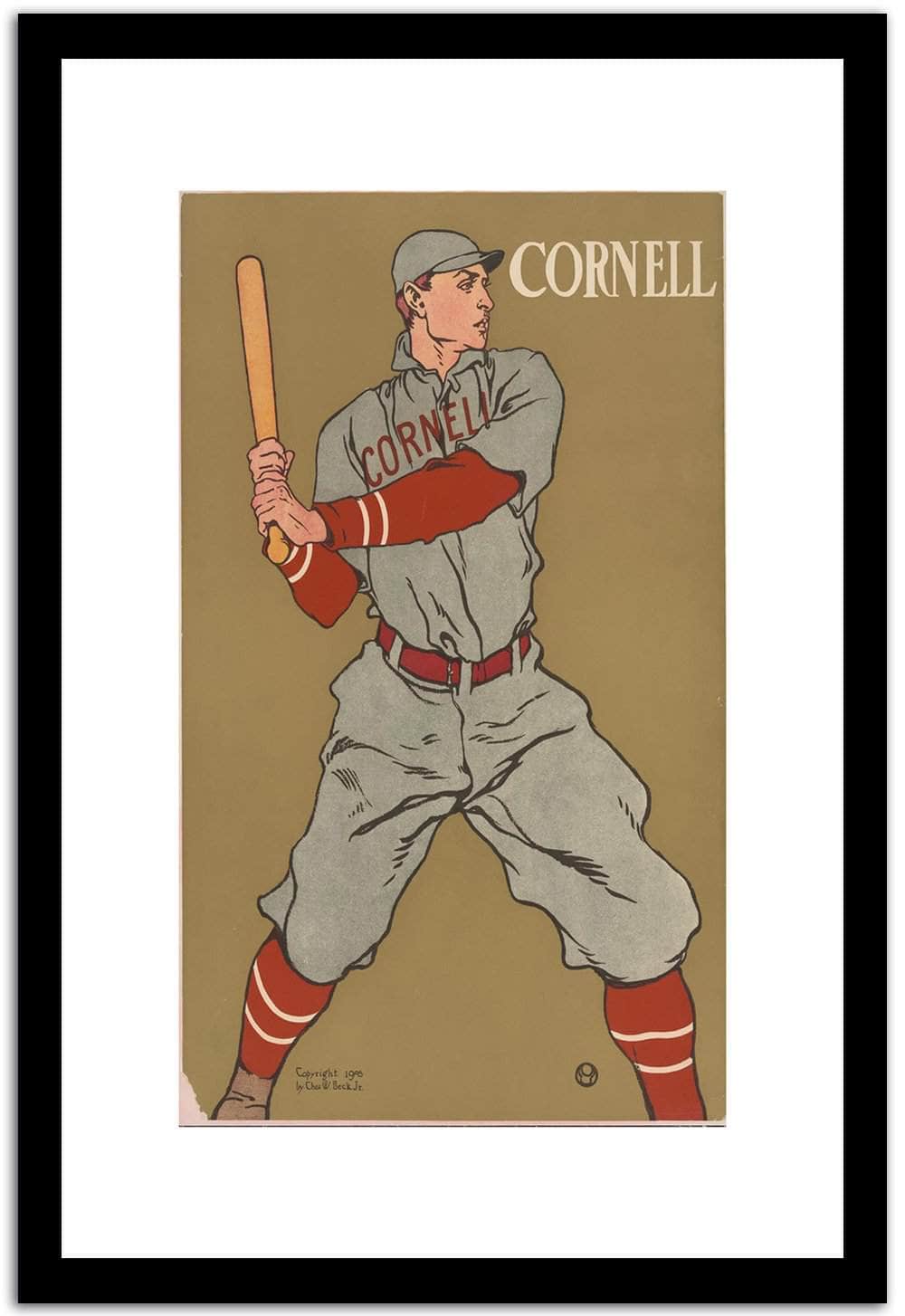 Cornell Vintage Poster Print, Canvas Art, Framed Print. – Truly Art