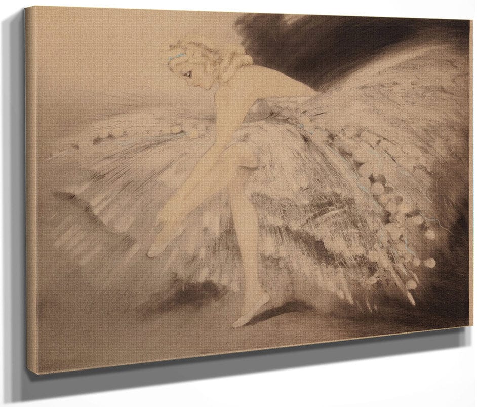Fair Dancer 1939 By Louis Icart Print, Canvas Art, Framed Print ...