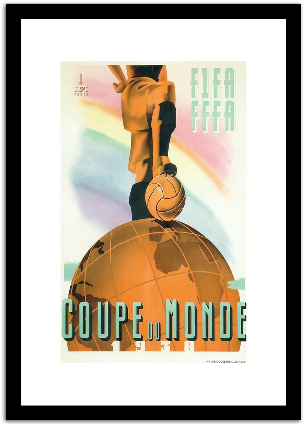 Fifa Vintage Poster Print, Canvas Art, Framed Print. – Truly Art