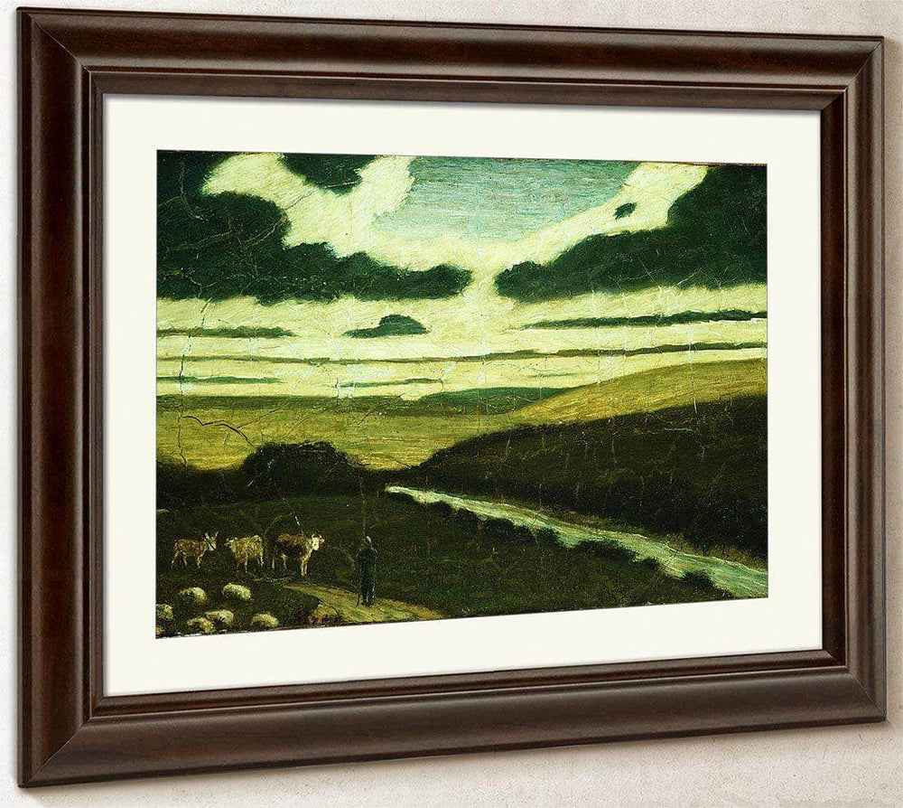 Landscape By Albert Pinkham Ryder Print, Canvas Art, Framed Print ...