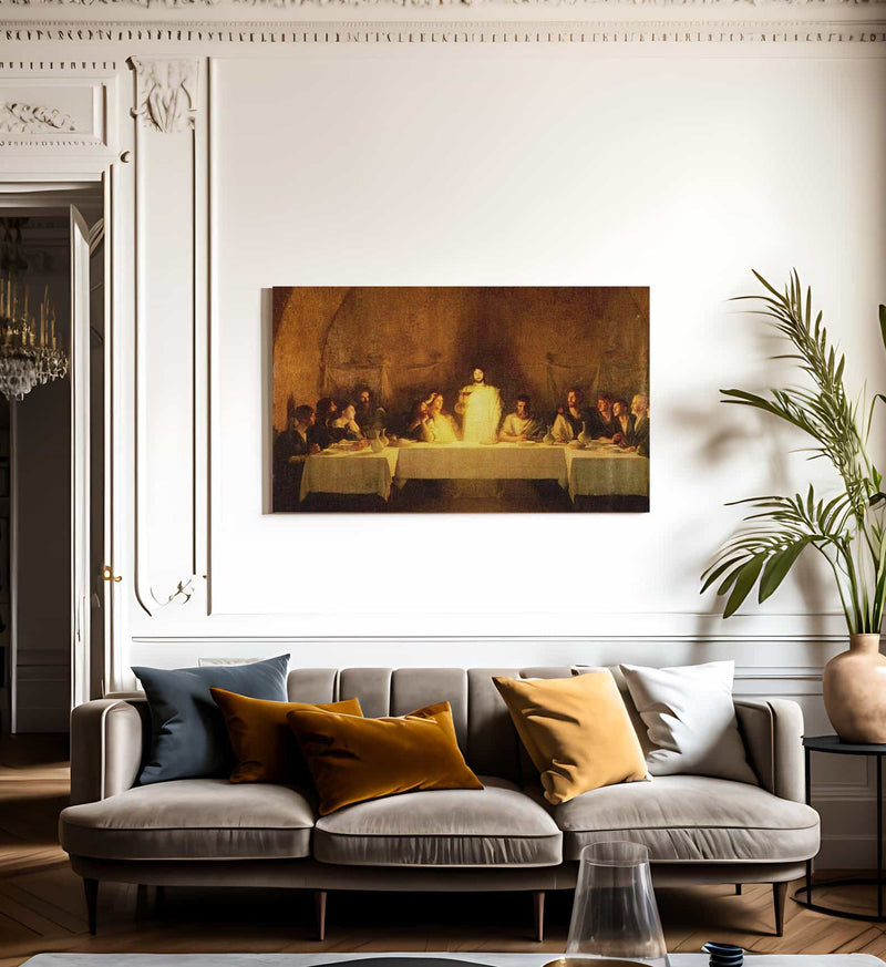 Last Supper By Pascal Dagnan Bouveret Print, Canvas Art, Framed Print ...