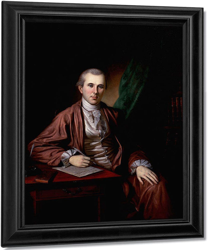 Portrait Of Dr. Benjamin Rush By Char Print, Canvas Art, Framed Print ...