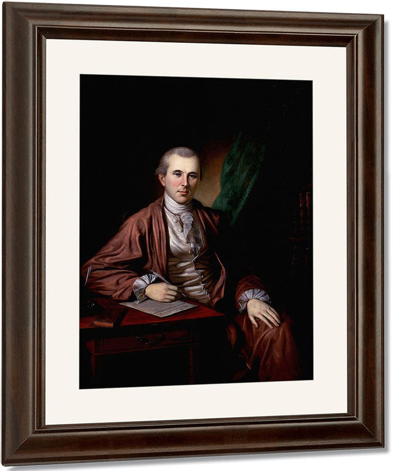 Portrait Of Dr. Benjamin Rush By Char Print, Canvas Art, Framed Print ...