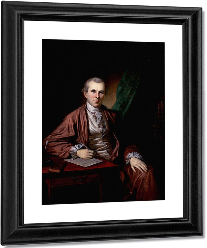 Portrait Of Dr. Benjamin Rush By Char Print, Canvas Art, Framed Print ...