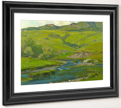 Rushing Onward By William Wendt Print, Canvas Art, Framed Print ...