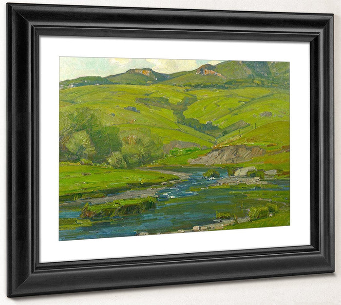 Rushing Onward By William Wendt Print, Canvas Art, Framed Print ...
