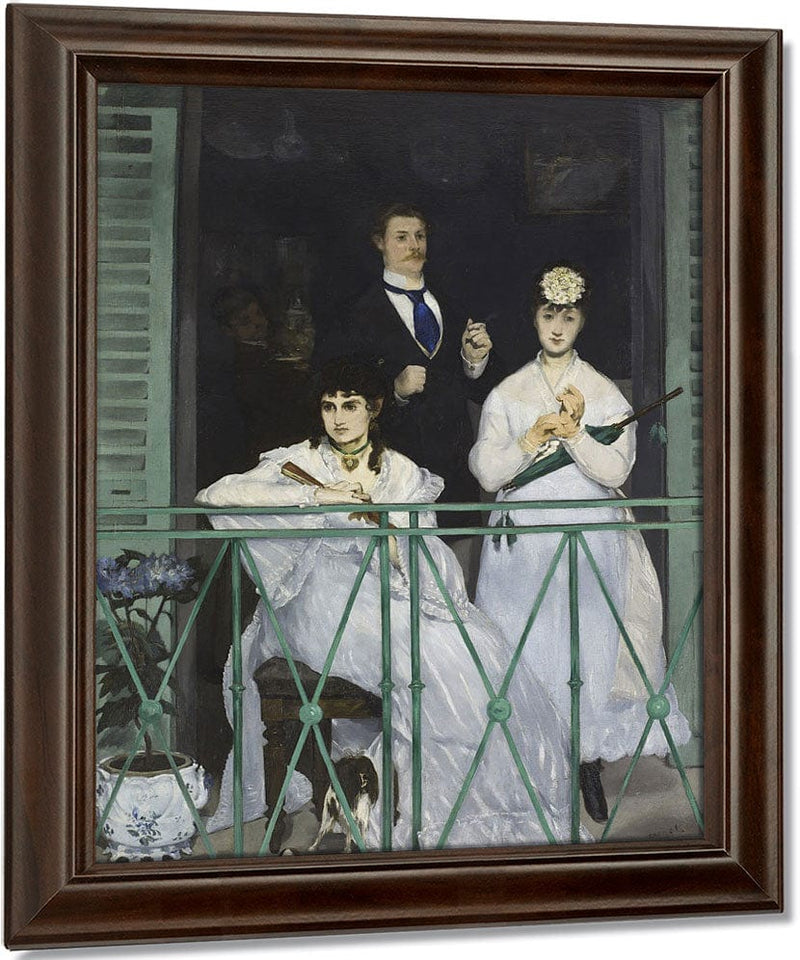 The Balcony 1 By Edouard Manet Print, Canvas Art, Framed Print. – Truly Art