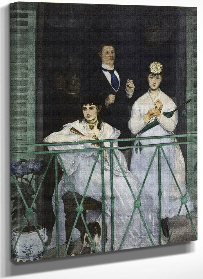 The Balcony 1 By Edouard Manet Print, Canvas Art, Framed Print. – Truly Art