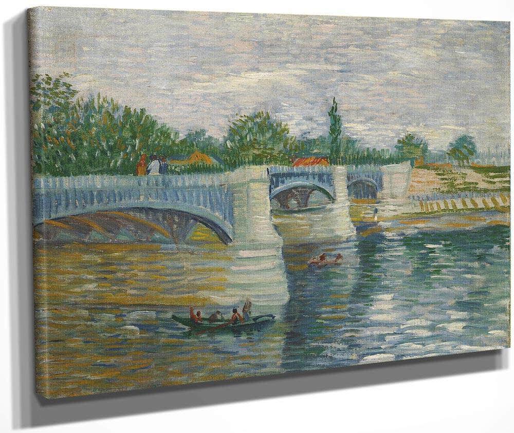The Bridge Of Courbevoie Paris May Ju Print, Canvas Art, Framed Print ...