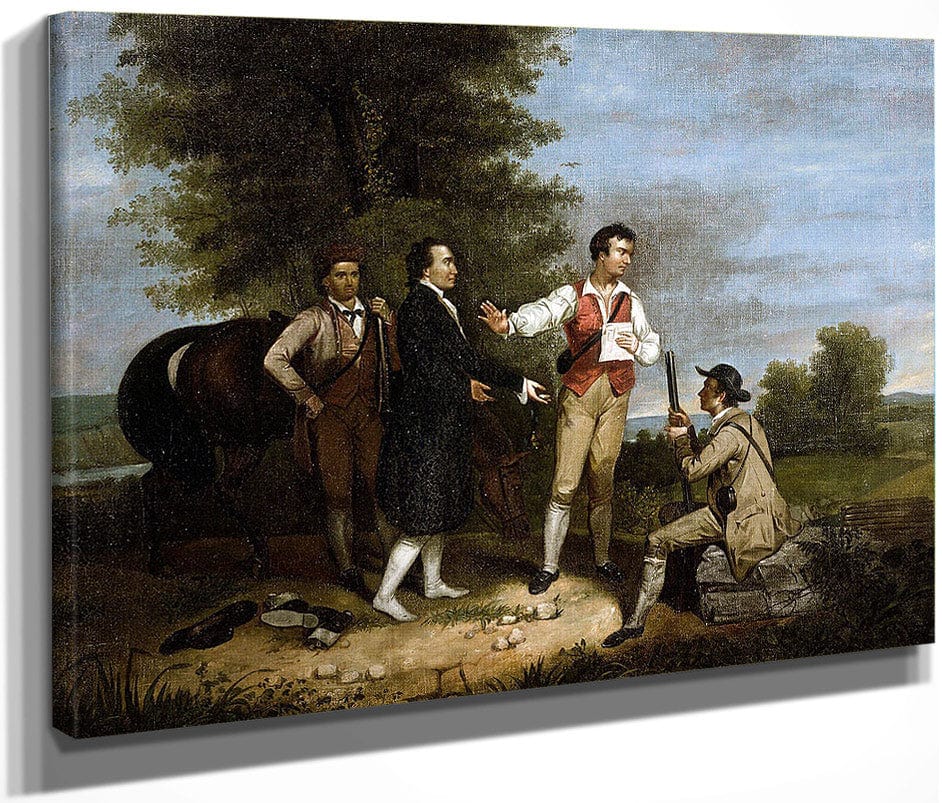 The Capture Of Major Andre By Asher B Print, Canvas Art, Framed Print ...