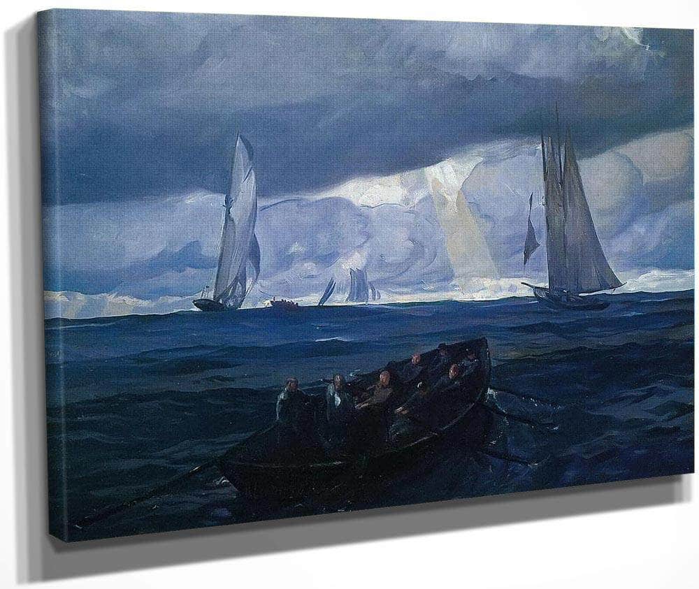 The Seiners By Rockwell Kent Print, Canvas Art, Framed Print. – Truly Art