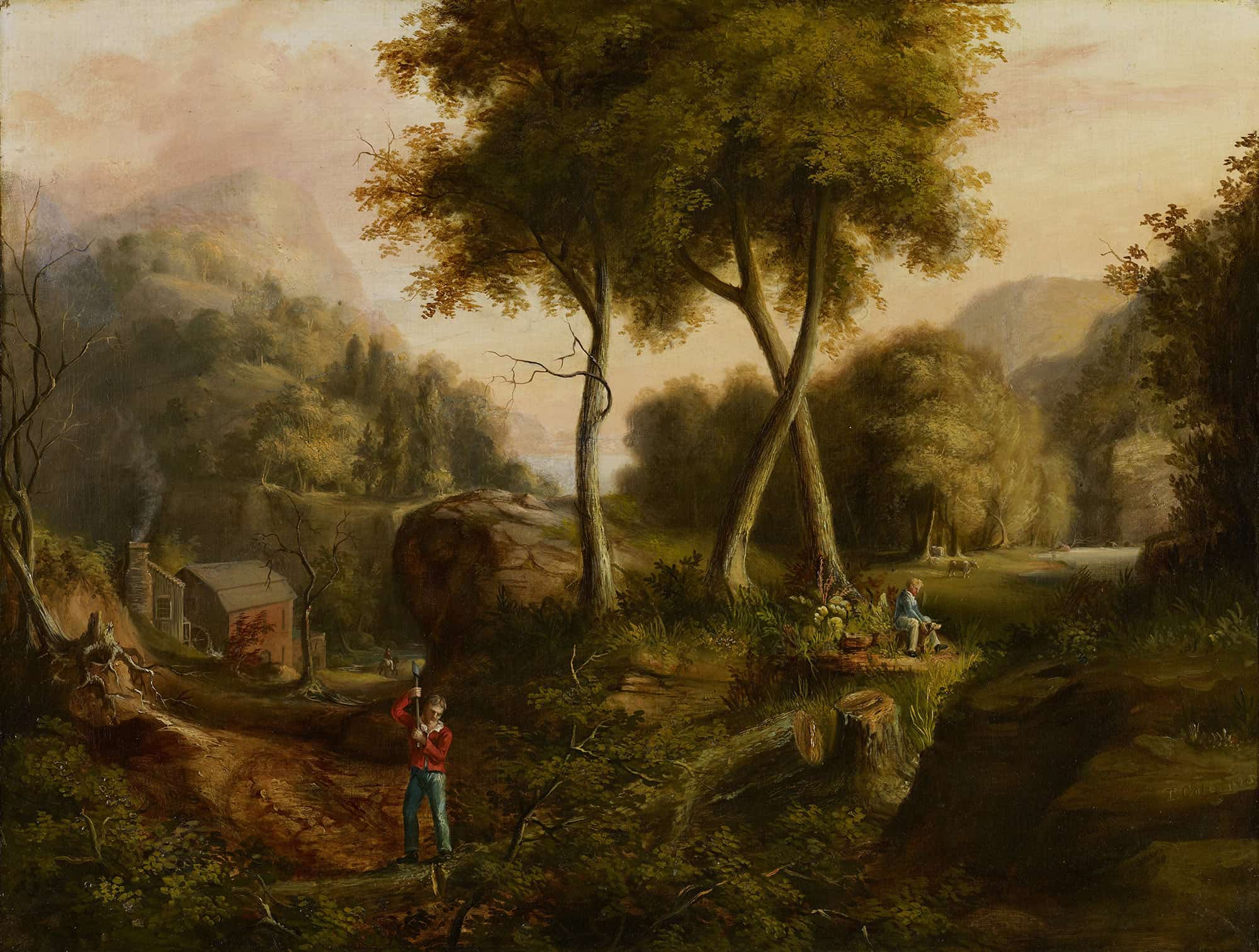 Landscape by Thomas Cole Print from Truly Art