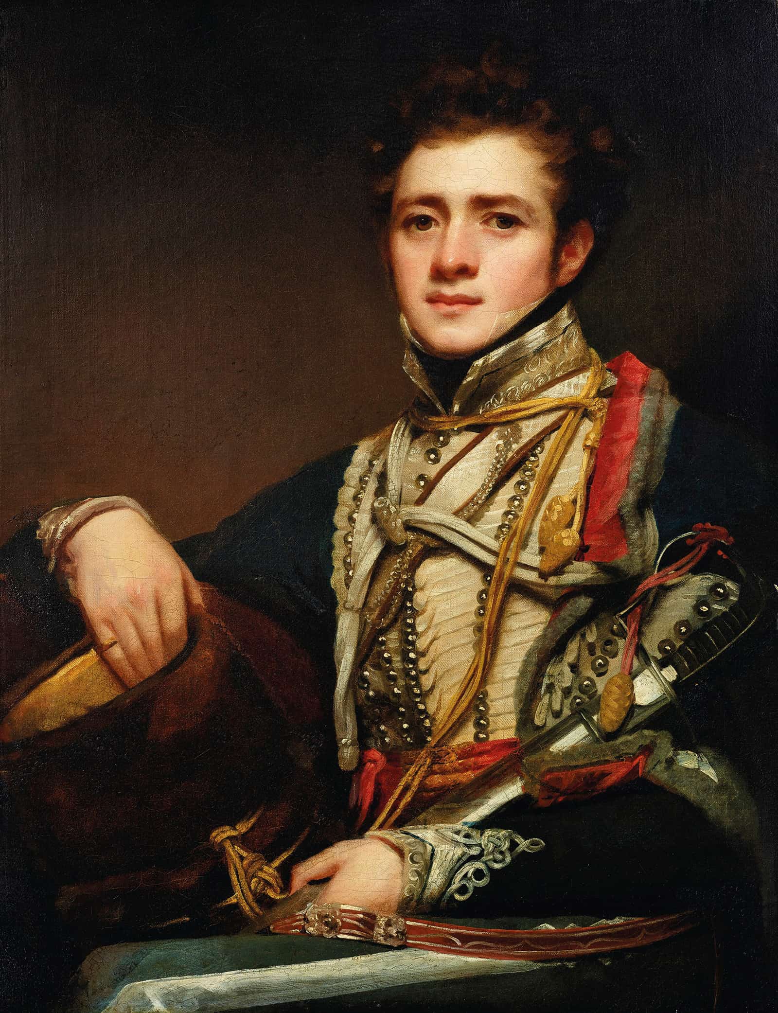 Lieutenant Colonel George Allan Of The Th Hussars The Hussar by Sir He ...
