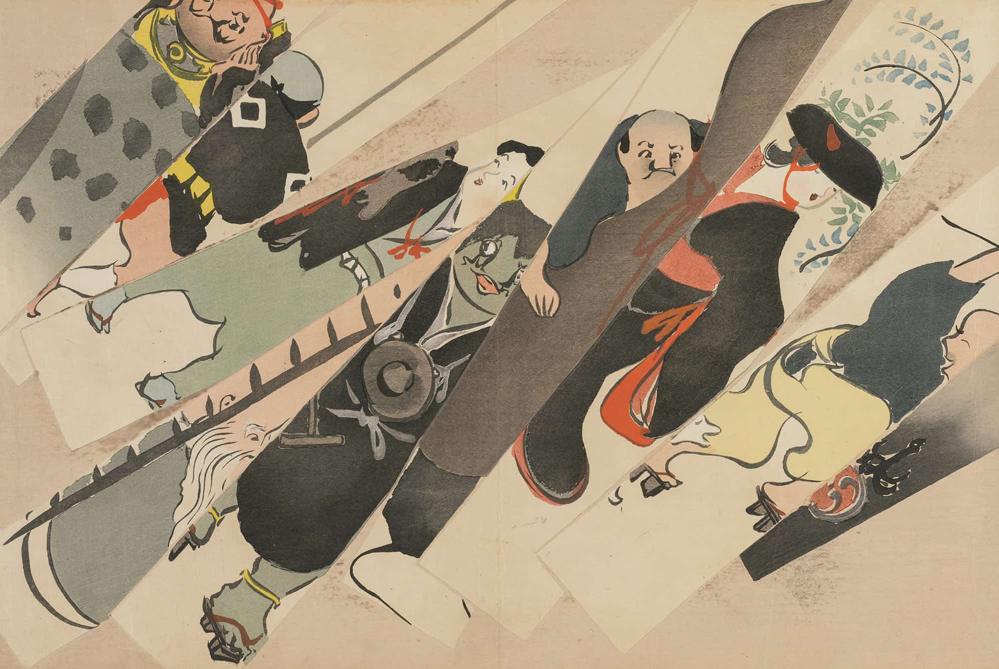 Otsu E Otsu E by Kamisaka Sekka Print from Truly Art