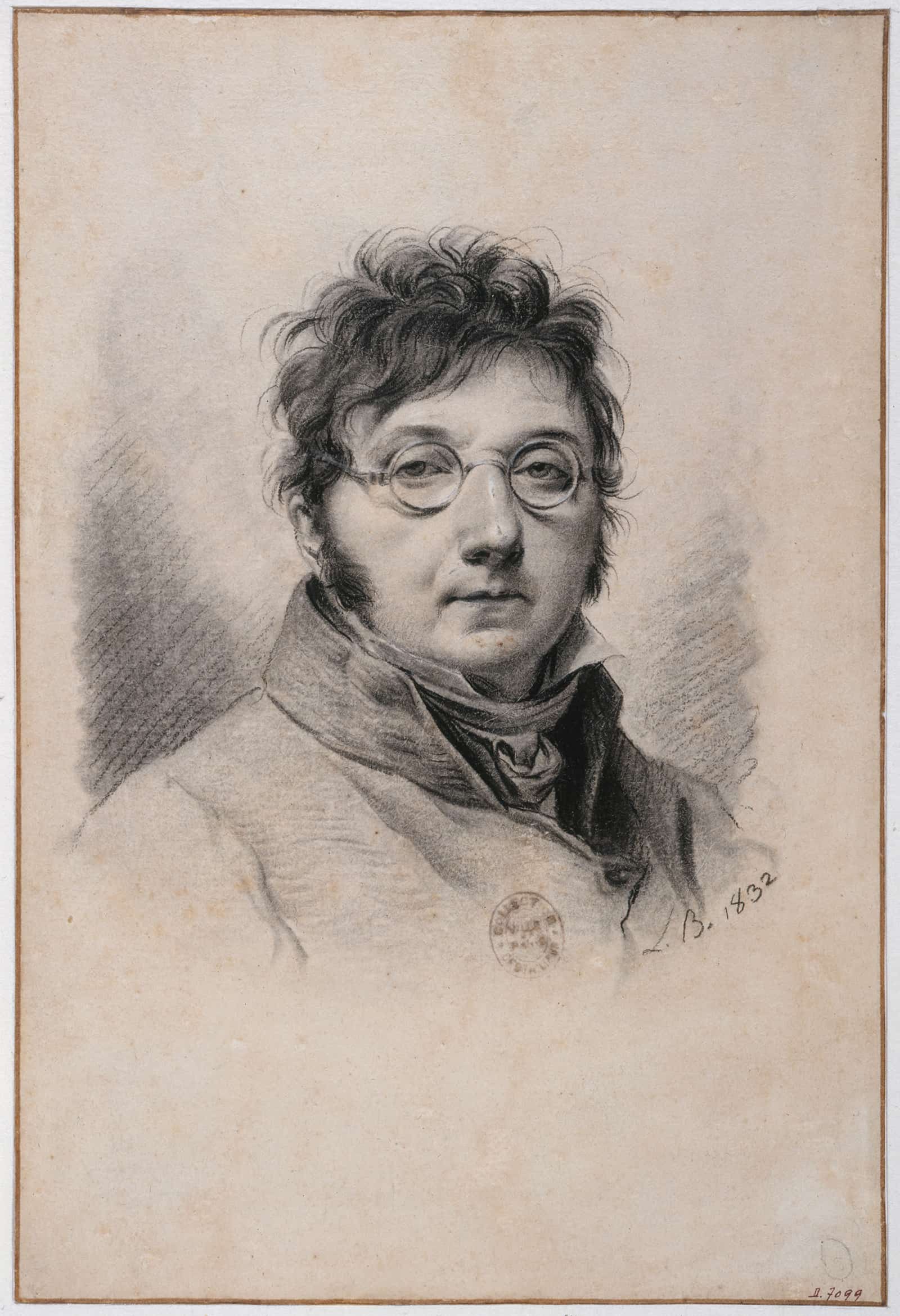 Portrait De Boilly Par Lui Meme by Louis Leopold Boilly Print from ...