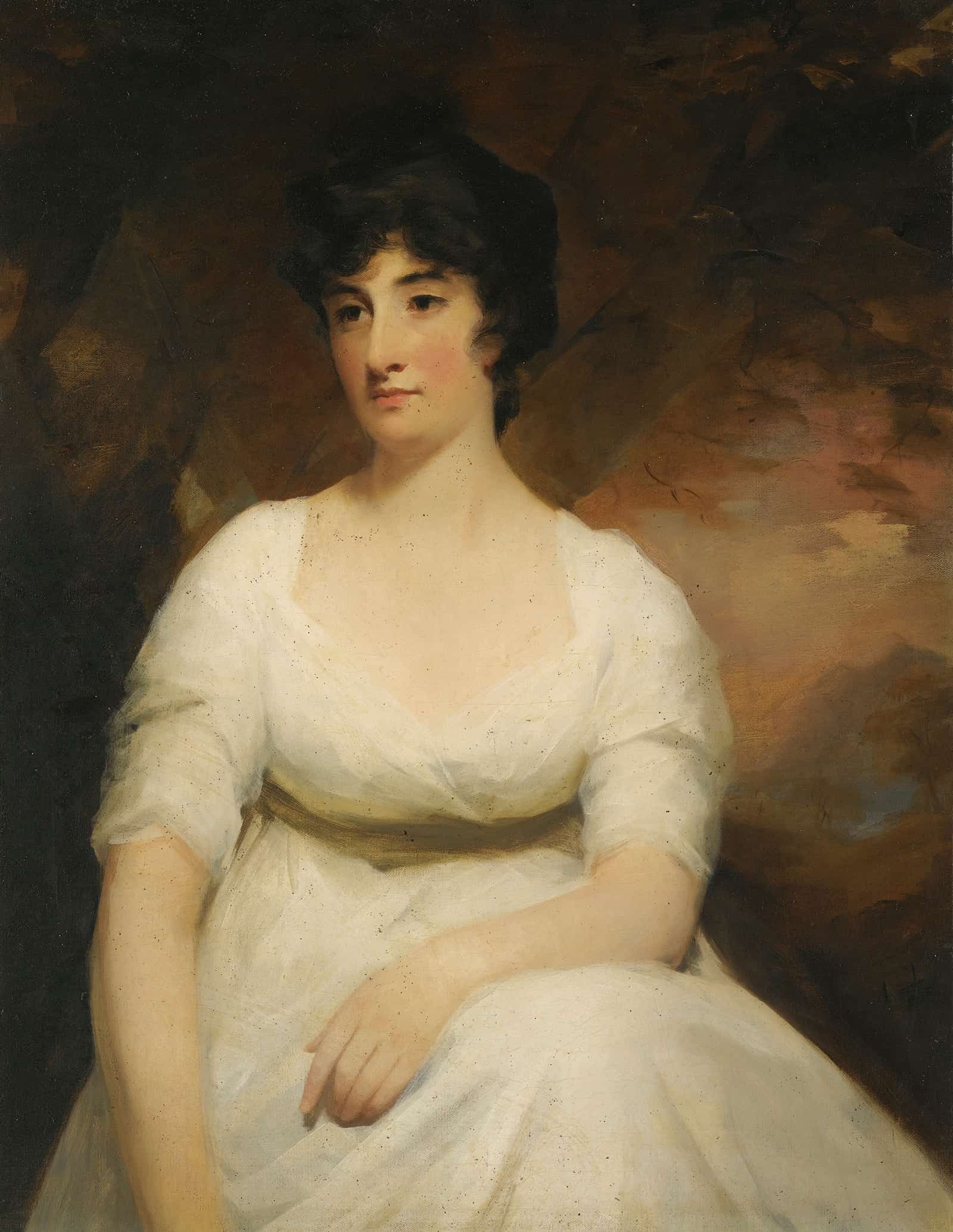Portrait Of Katherine Hamilton Lady Suttie Of Balgone D by Sir Henry R ...