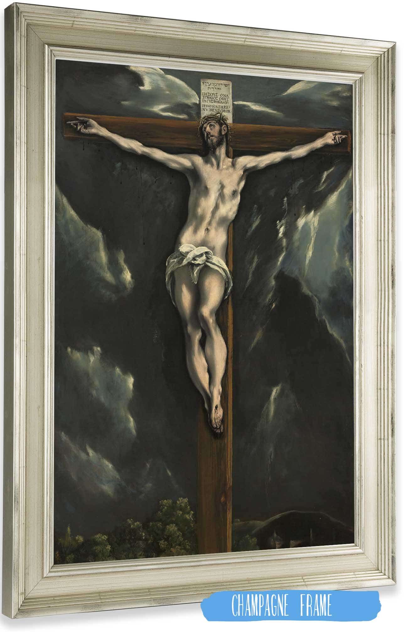 Christ On The Cross by El Greco Print from Truly Art