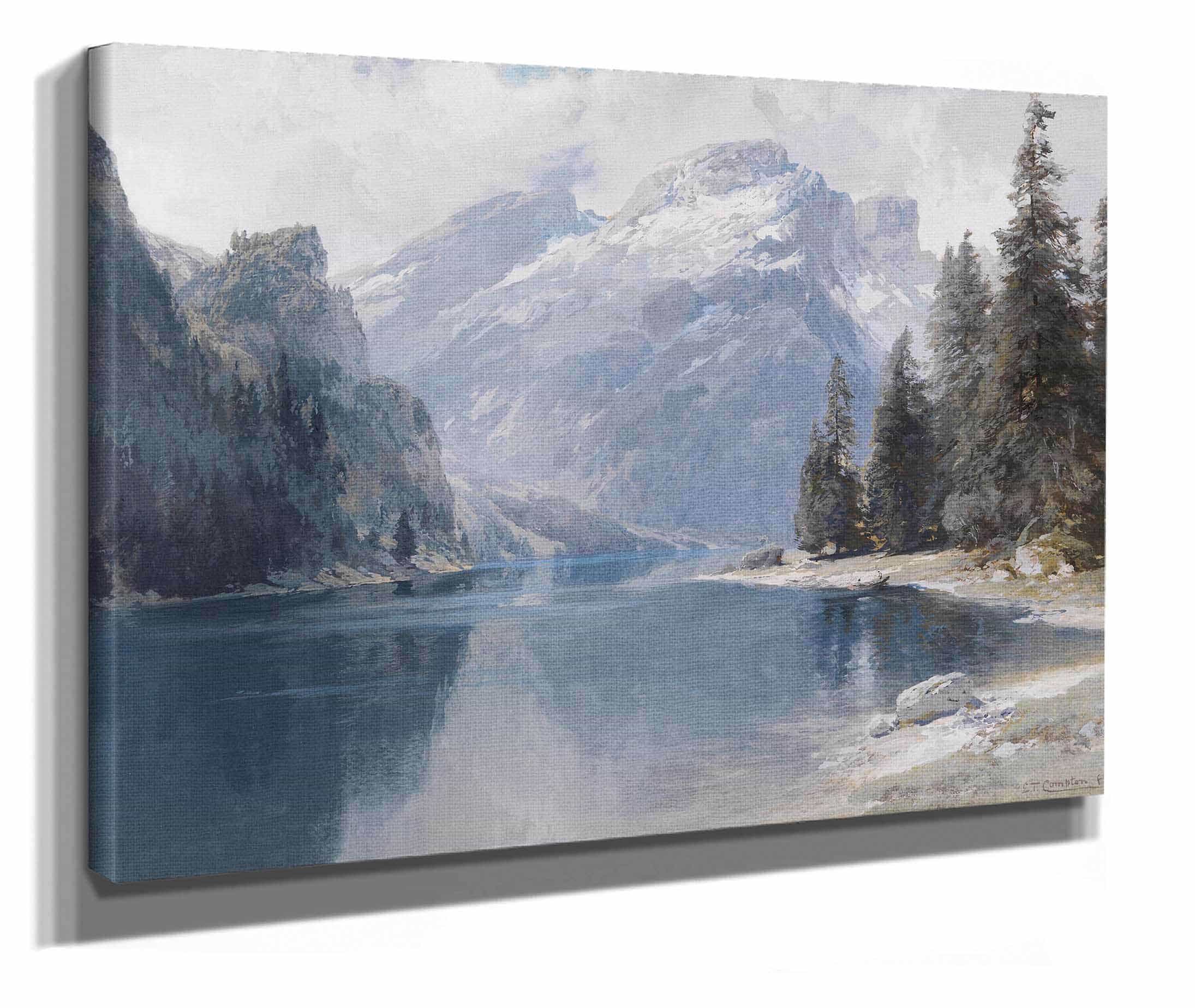 Pragser Wildsee by Edward Theodore Compton Print from Truly Art