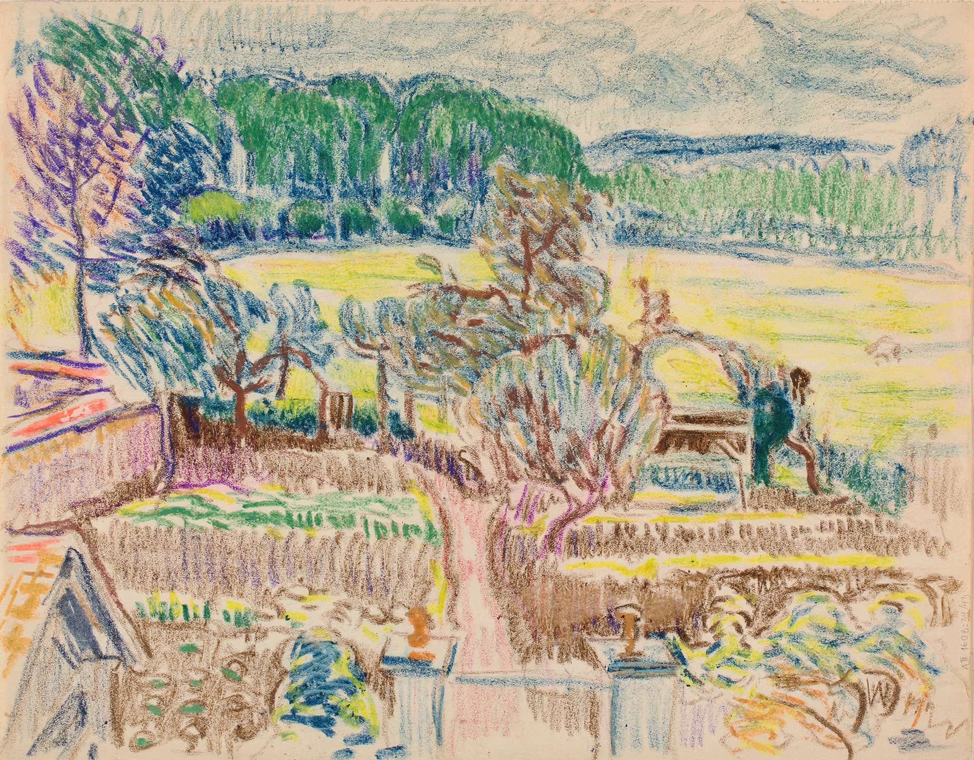 Puutarha by Magnus Enckell Print from Truly Art