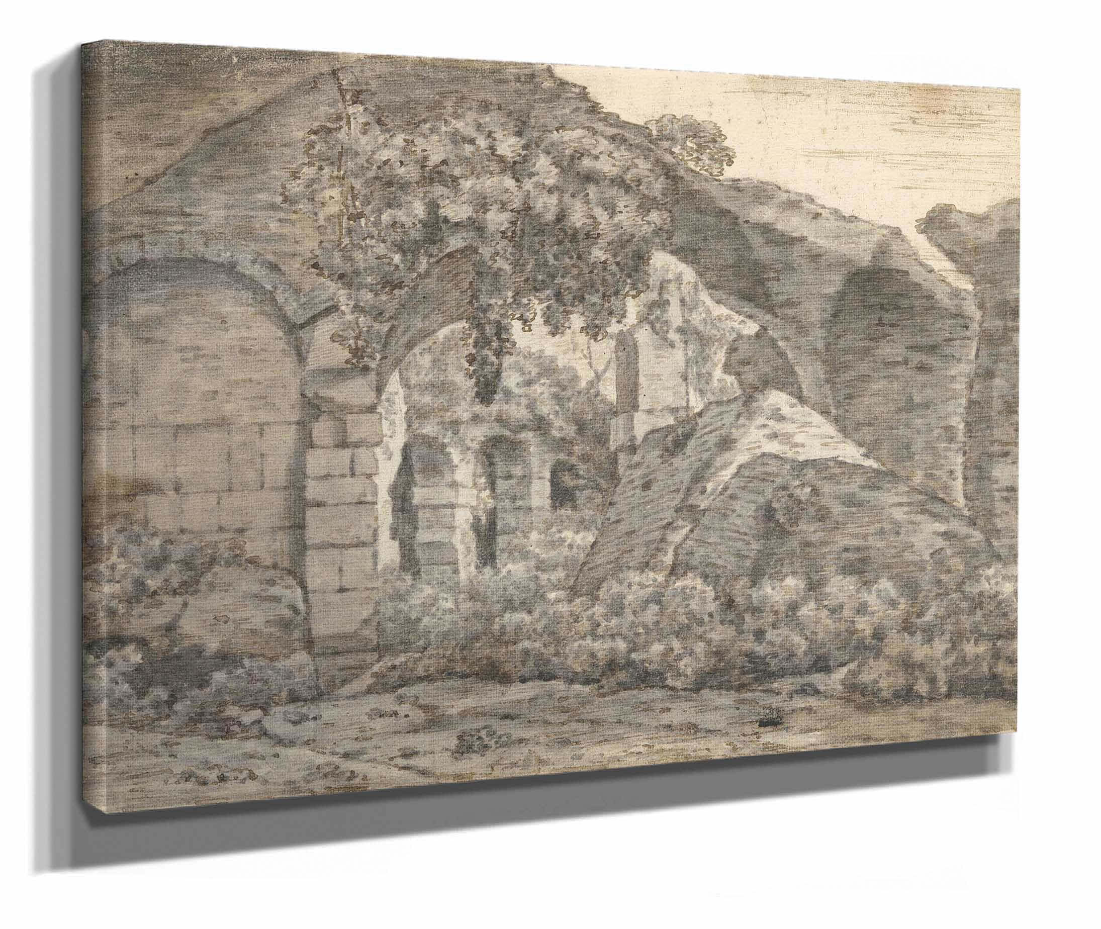 Roman Ruins by Joseph Wright Of Derby Print from Truly Art