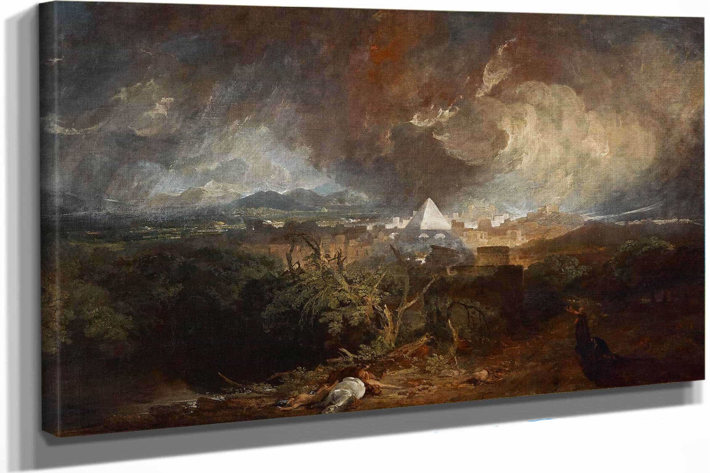 The Fifth Plague Of Egypt by Joseph Mallord William Turner Print from ...