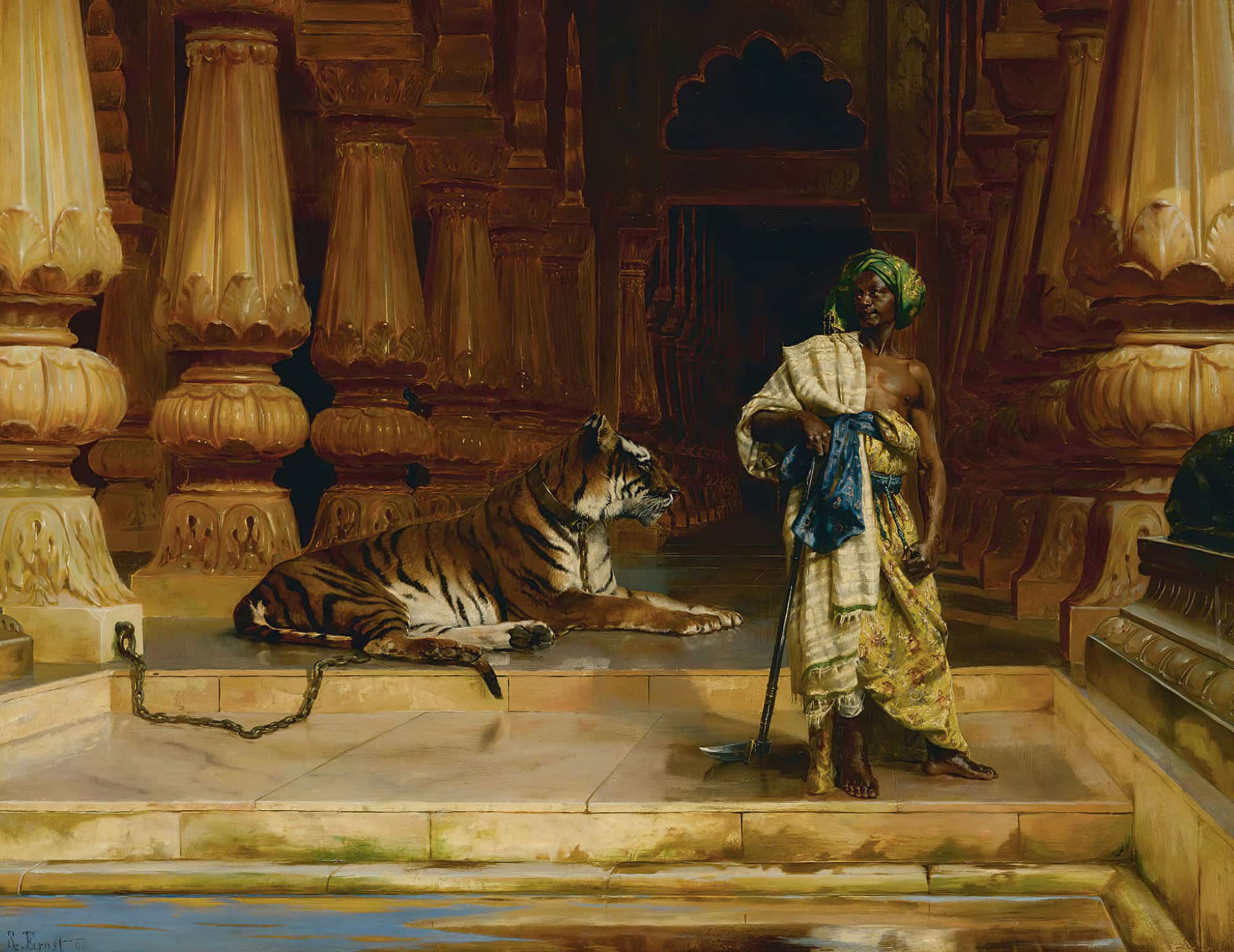 The Palace Guards by Rudolf Ernst Print from Truly Art